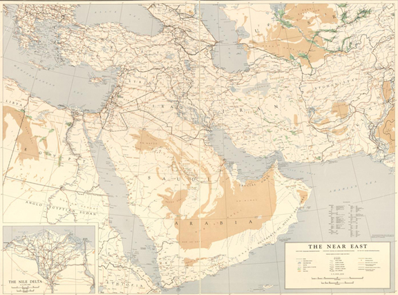 Historical Maps of the Middle East